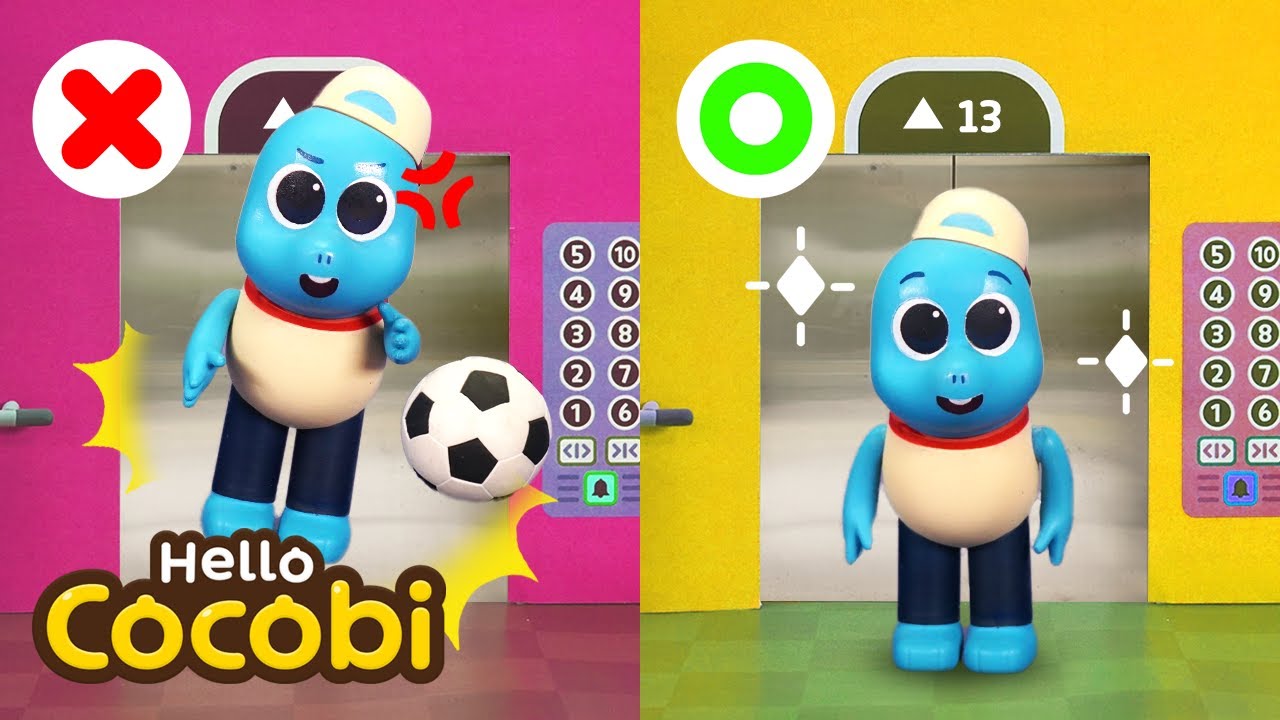 No No! It's Dangerous! Elevator Safety Tips | Kids Hospital & Doctor ...