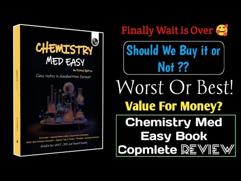 Chemistry Med Easy Book Review | Pankaj Sir Chemistry Made Easy Book ...