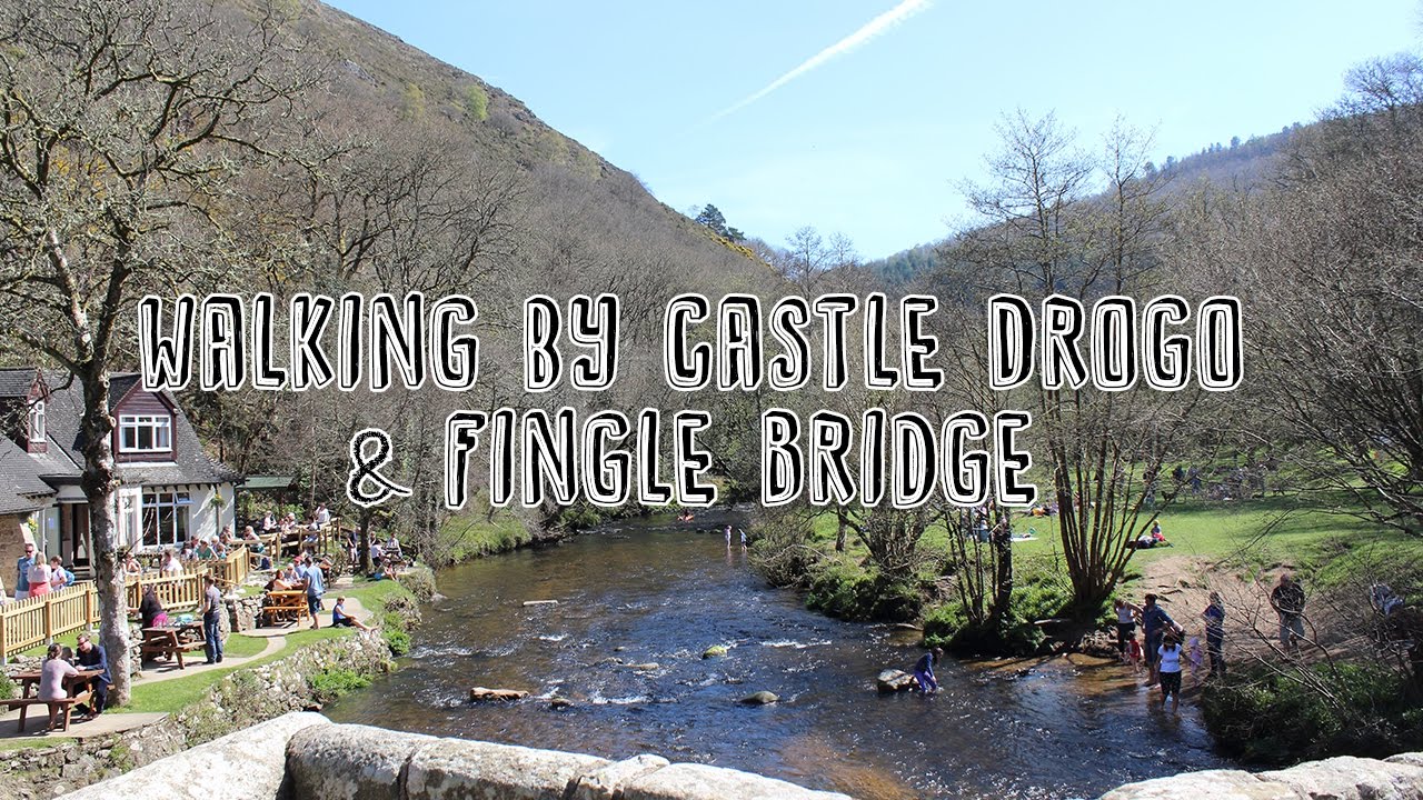 Walking at Castle Drogo/Fingle Bridge - YouTube