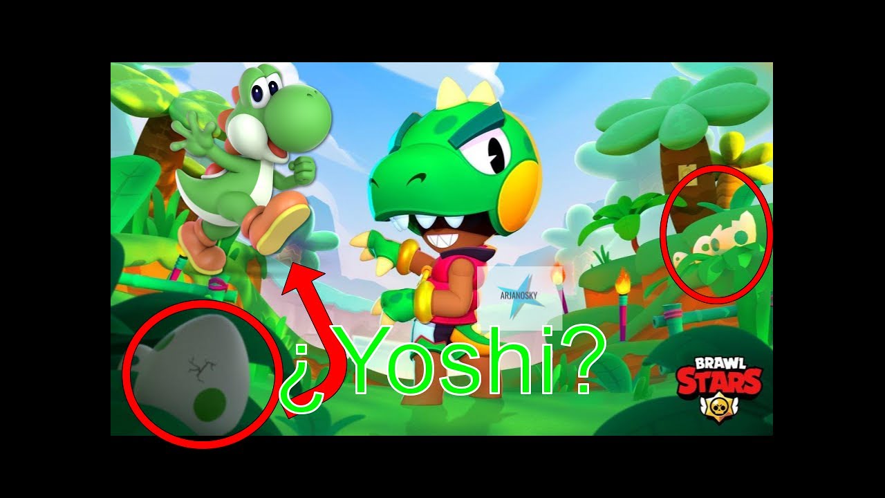 Brawl Stars referencia a Yoshi - YouTube