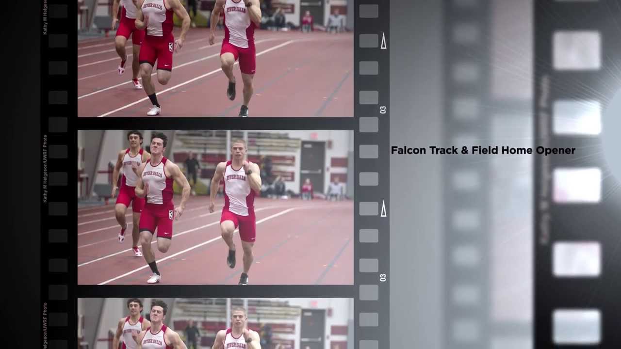 UWRF Falcon Indoor Track and Field Splash - YouTube