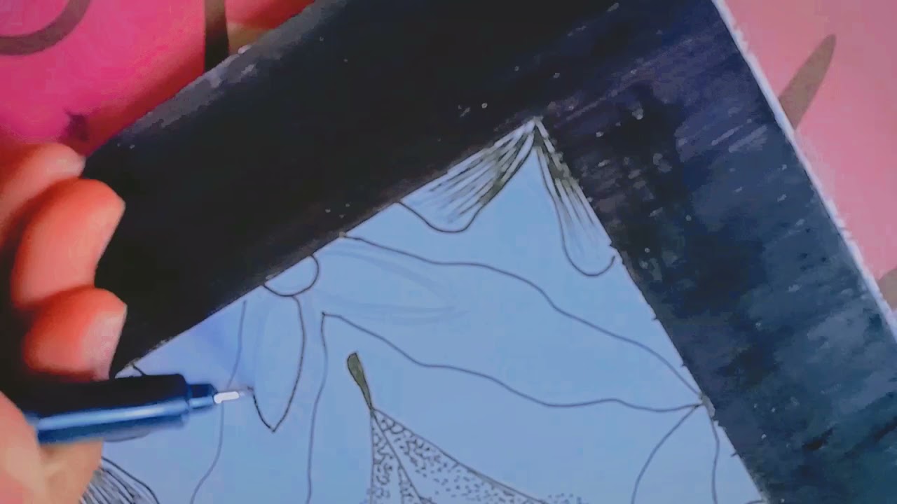 membuat karya seni doodle - YouTube