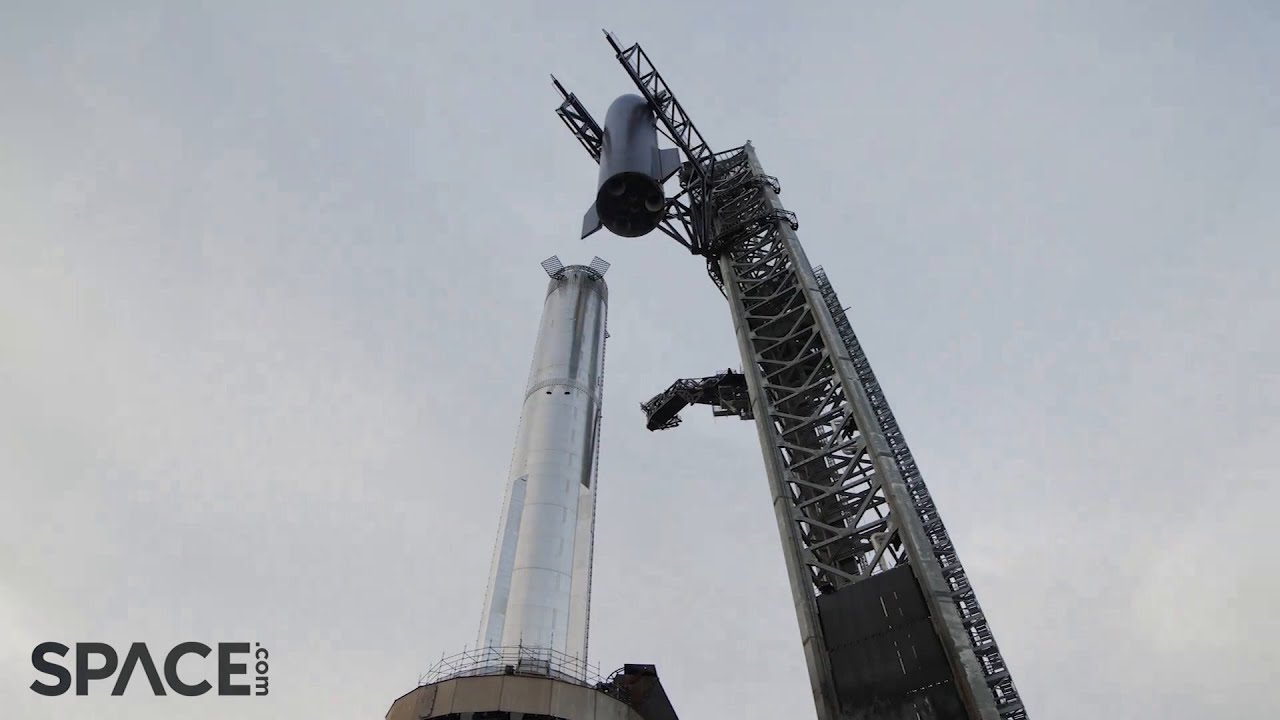 SpaceX stacks Starship in preparation for third test flight - time ...