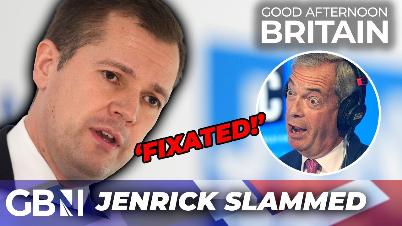 'Petty' Robert Jenrick SLAMMED for Nigel Farage comments - 'He's ...