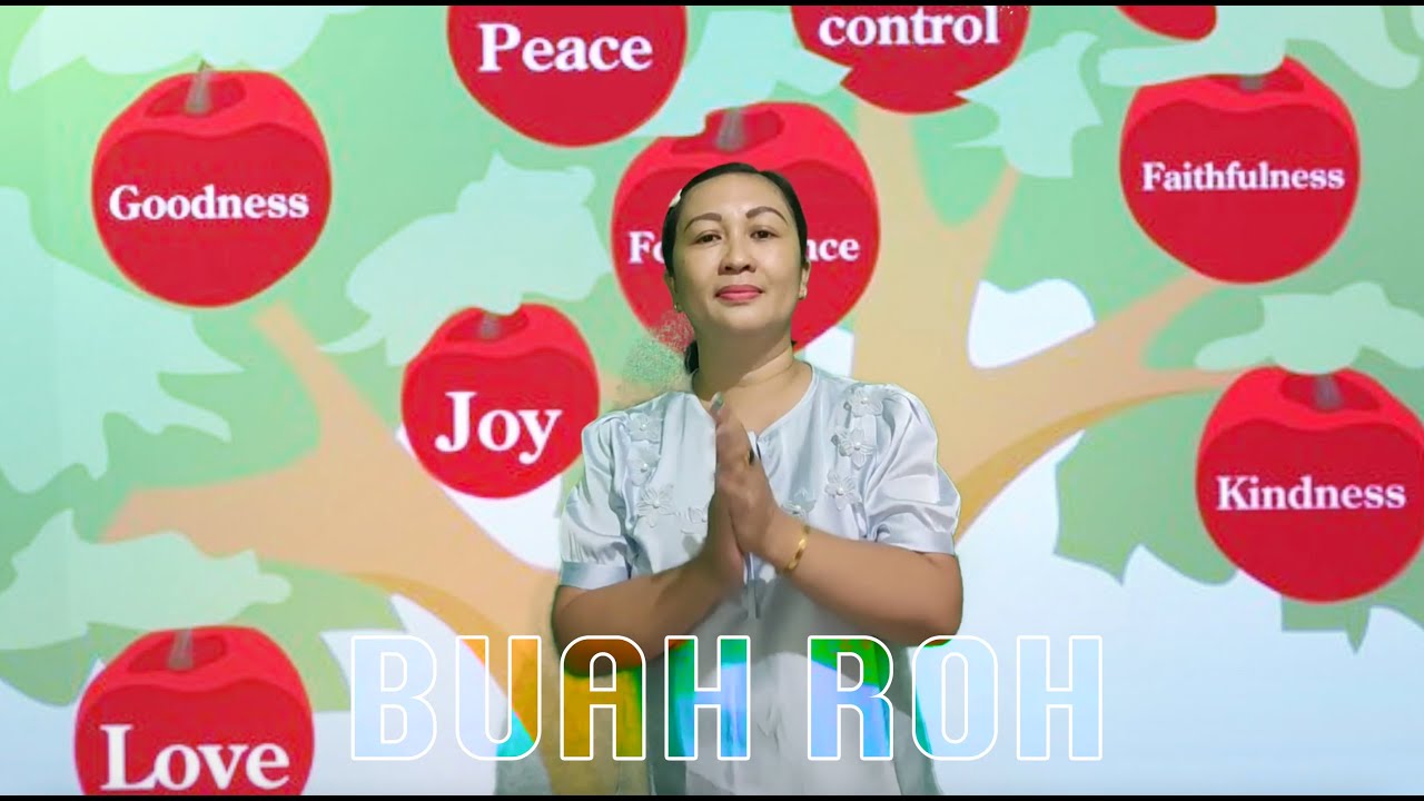 Lagu sekolah minggu - Buah Roh - YouTube