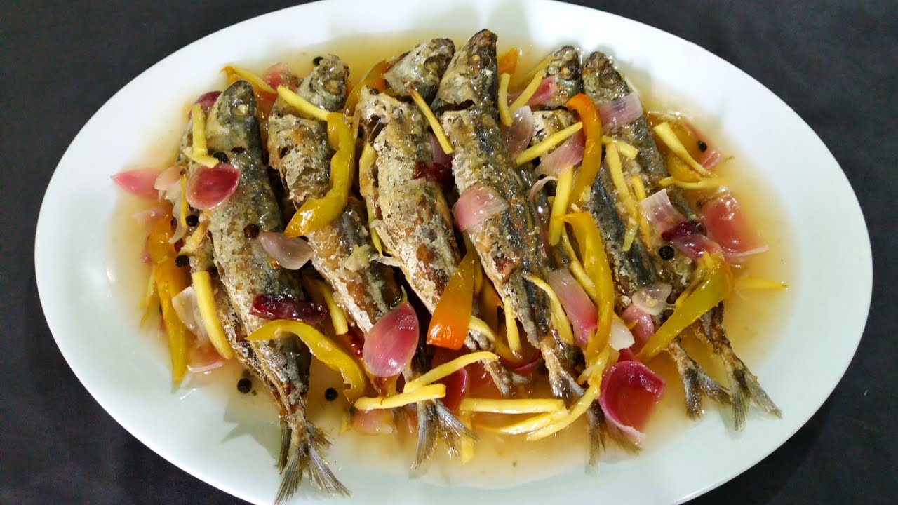Sweet and Sour Galunggong Recipe - YouTube