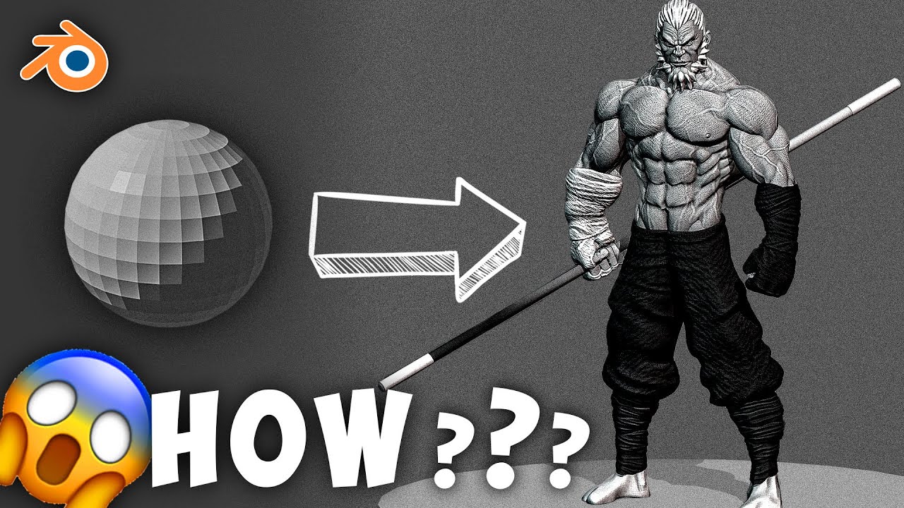 Blender Character Sculpting (Master Logan) learn With Me - YouTube