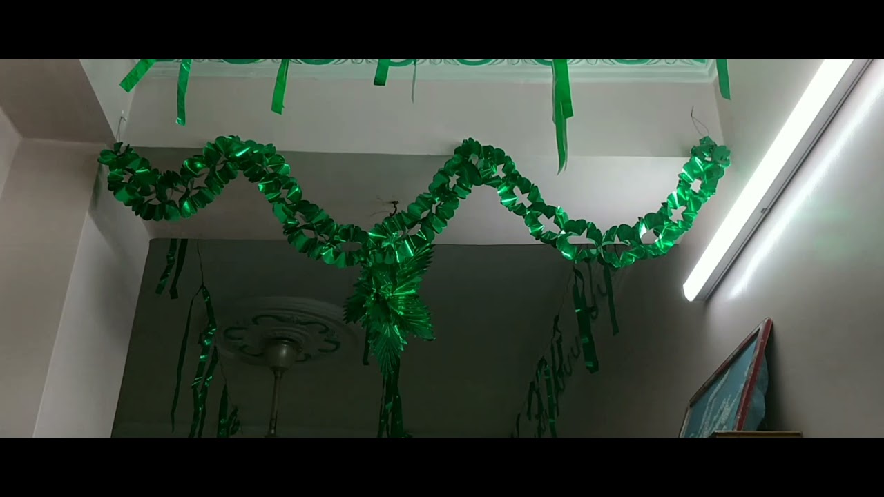 EID UL MILAD UN NABI | First Vlog Of Home Decoration 🤗😘 - YouTube
