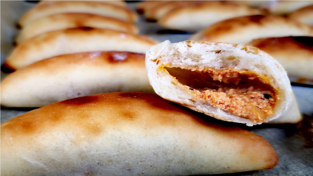 فطائر الدوبيركة السورية | syrian fatayer recipe - YouTube