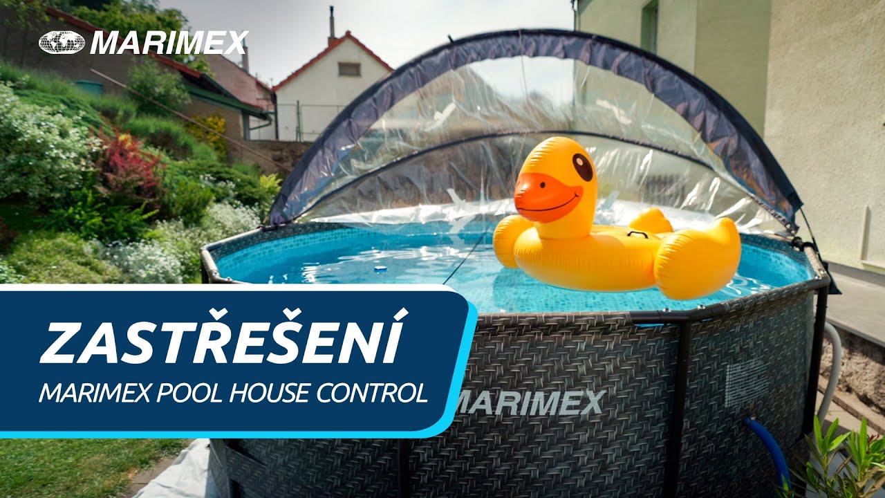 Zastřešení Marimex Pool House Control - YouTube