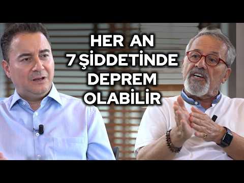 Deprem uzmanı Naci Görür önümüzdeki deprem tehlikesini Ali Babacan'a anlattı | Bi Kahve