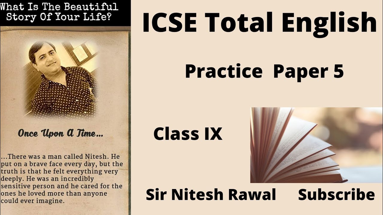 Practice Paper 5 ICSE Total English 9 TotalEnglish9 Test practice-paper-5-icse-total-english-9-totalenglish9-test