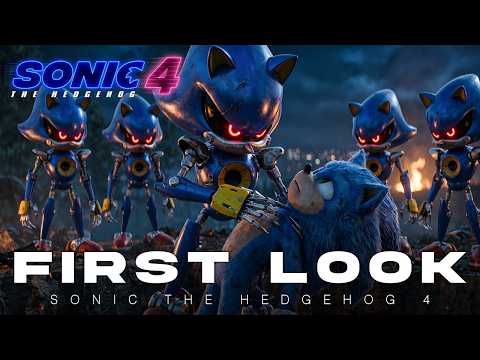 SONIC THE HEDGEHOG 4 (2027) | FIRST LOOK | Metal Sonic Reveal, Movie Officially Wraps and More!