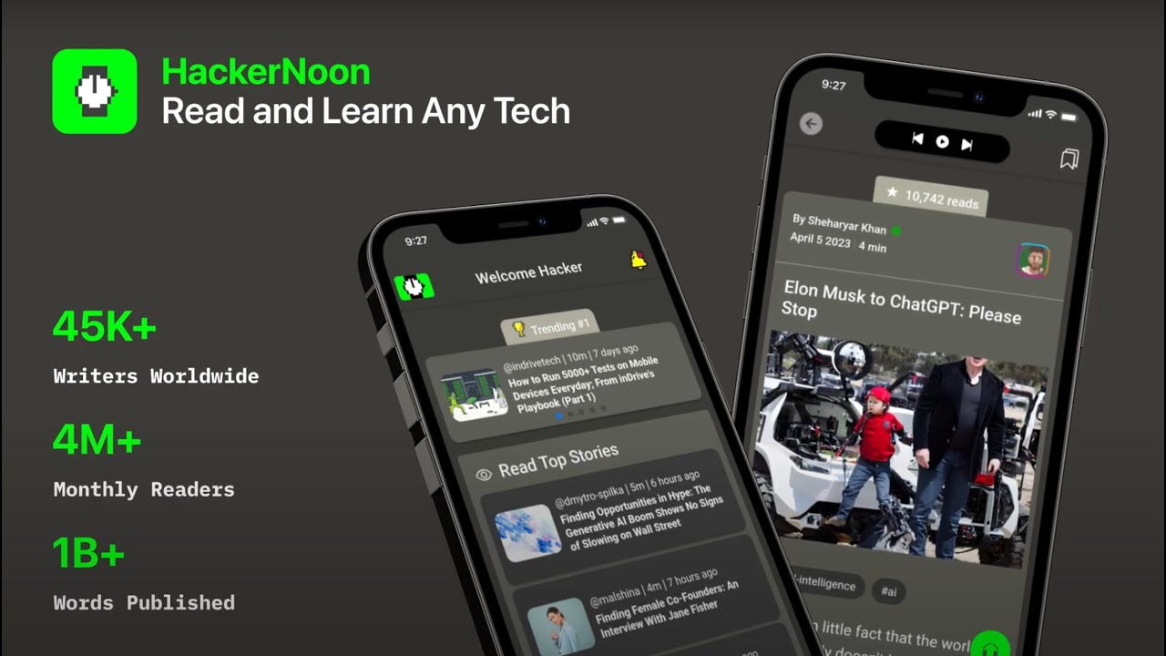 Hackernoon Mobile App Read And Learn Any Tech Youtube