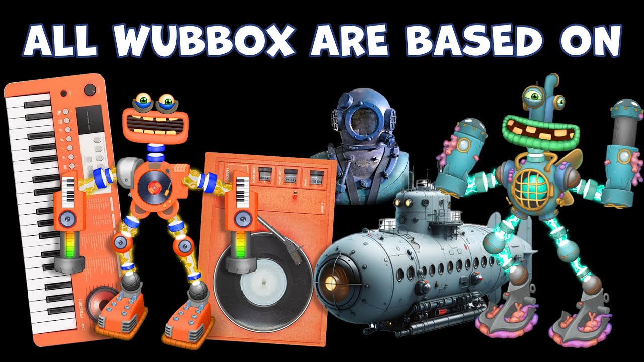 ALL Wubbox are Based On | Video | Sounds and Animations | MSM - YouTube