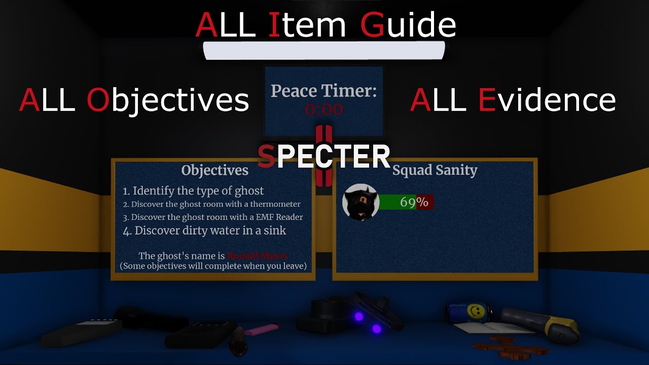 Specter 2 - What's new? ALL Item Guide + ALL Evidence Guide + ALL ...