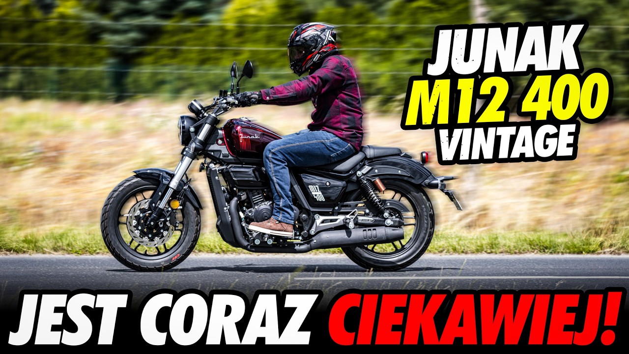 Aleś TY MI ZAIMPONOWAŁ! Junak M12 Vintage 400 - YouTube