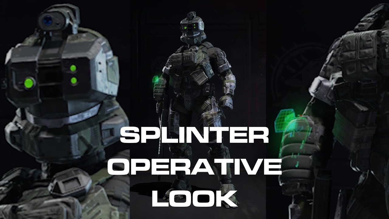 Splinter Operative - Look/fit - Halo infinite - YouTube