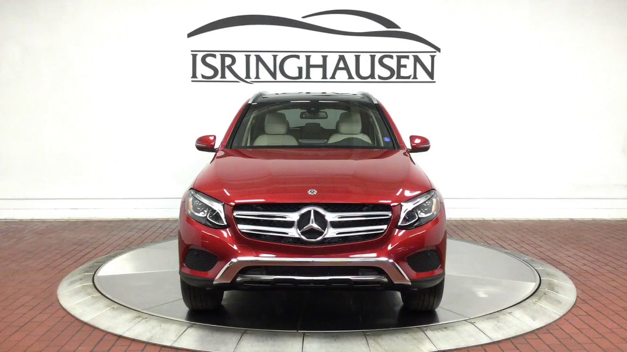 2018 Mercedes-Benz GLC 300 4MATIC in designo Cardinal Red Metallic ...