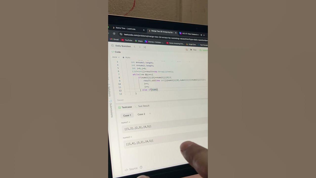 Day 80 Solved Leetcode Problem 2570 Java Correctcoding