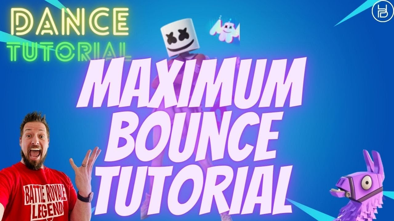 How to do the Fortnite Maximum Bounce Emote Tutorial 2022 - YouTube