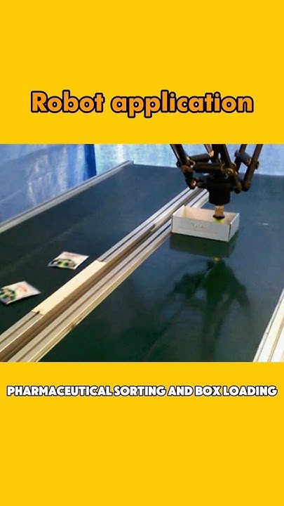 EVSROBOT: Pharmaceutical Sorting and Box Loading#industrialrobots #roboticsautomation #evsrobot ...