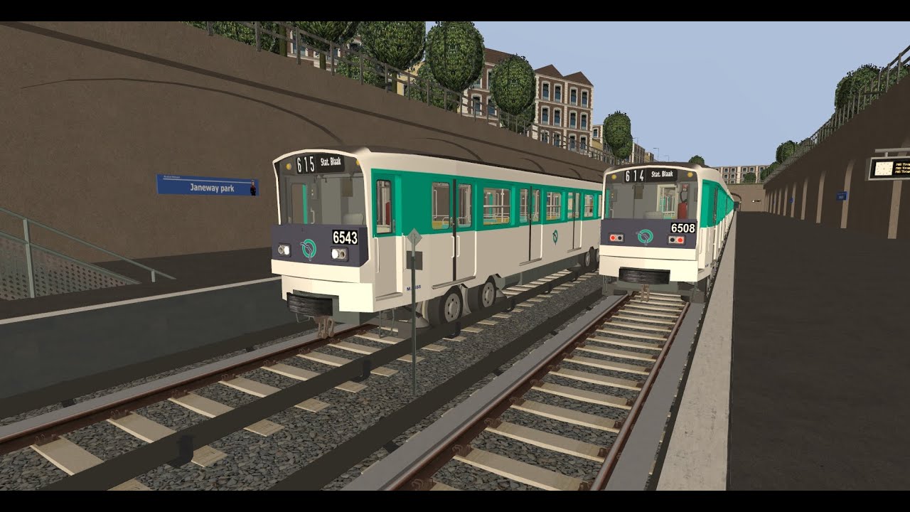 Metrosimulator: RATP MF67 & MP73 - YouTube