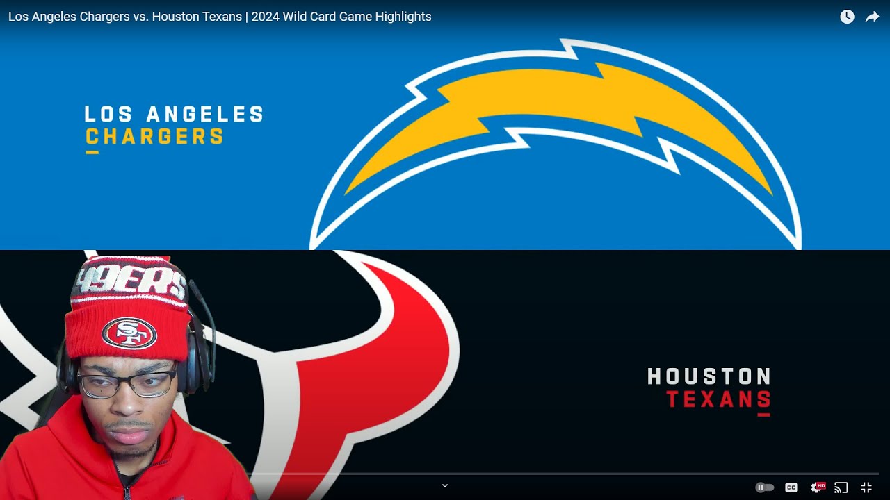 I WAS WRONG? Los Angeles Chargers vs. Houston Texans | 2024 Wild Card ...