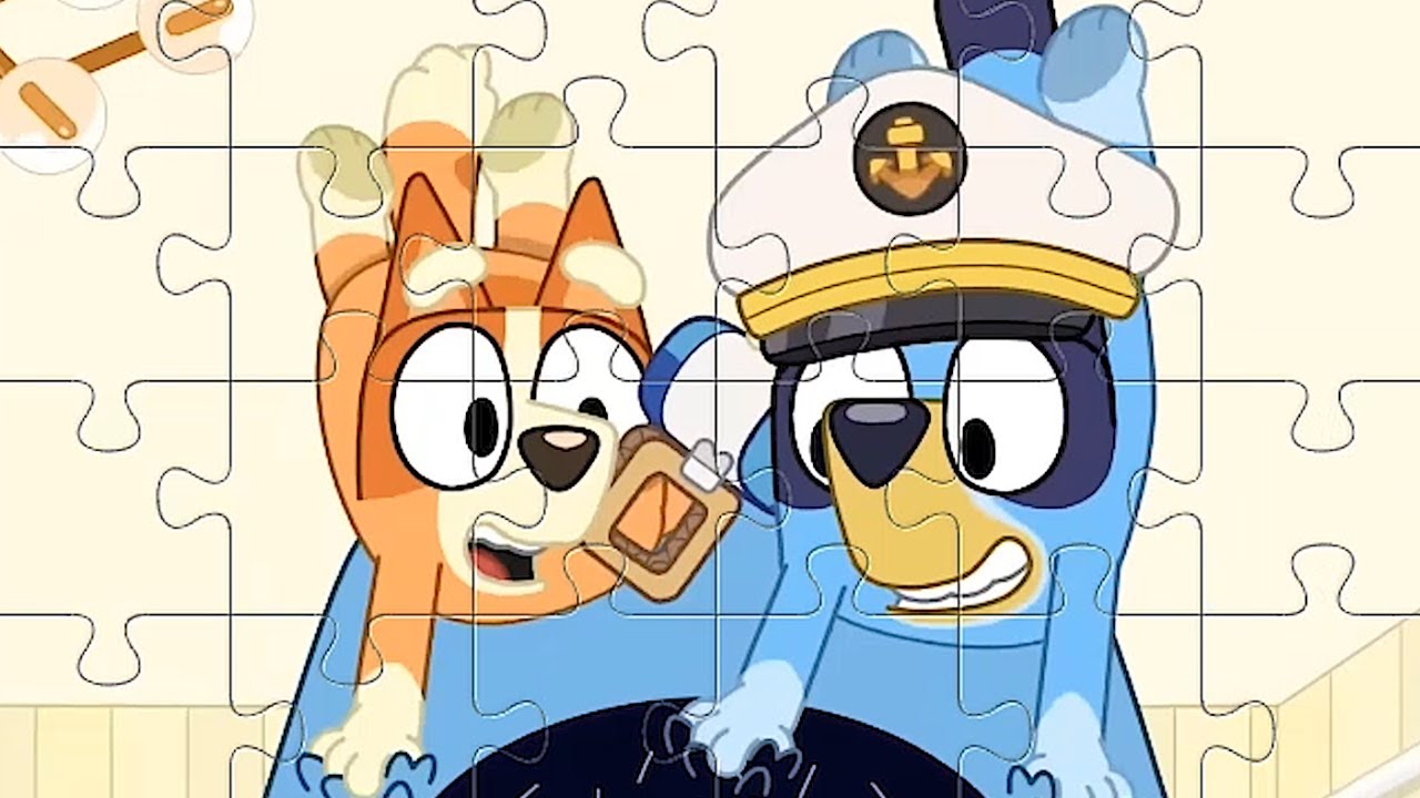 Puzzle Bluey 🌊 Aventuras de primavera 🌊 Puzzles Para Niños - YouTube