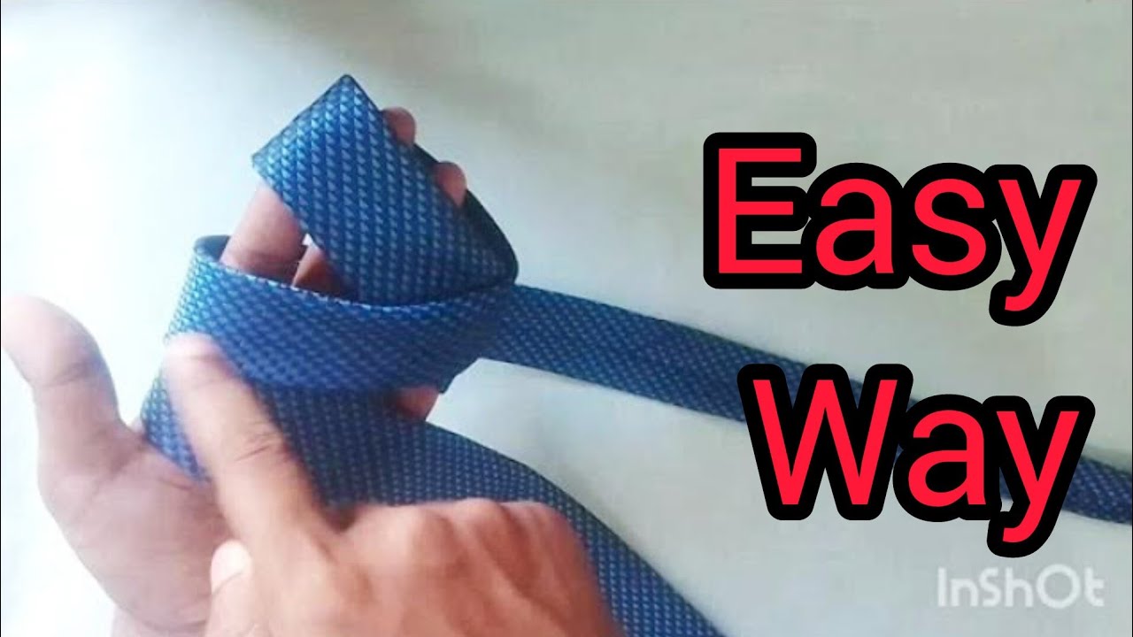 How to tie a tie- super easy|How to tie new way|টাই বাধার নিয়ম। কিভাবে ...
