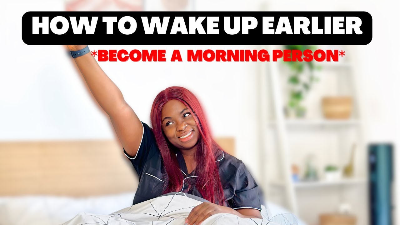 How To *Realistically* Become A Morning Person (Practical Tips from a ...