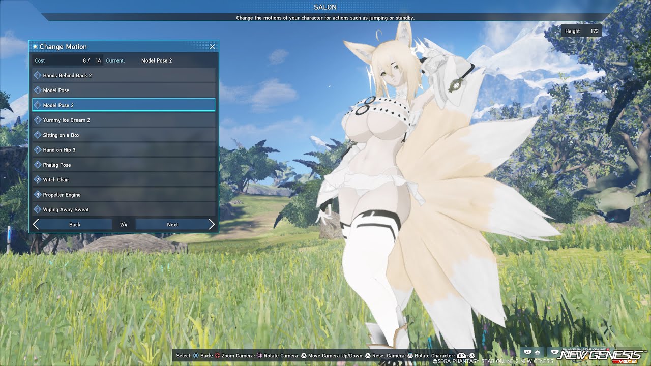 PSO2 NGS Character Creation Tutorial, Heavenly Kitsune Mia - YouTube