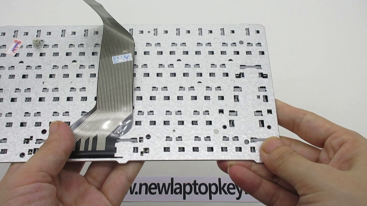 Brand new Asus K45 A45 A85 N46 P45 R400V laptop keyboard - YouTube