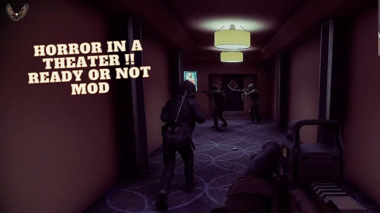 CINEMA TERROR IN READY OR NOT! Ready or not mod - YouTube