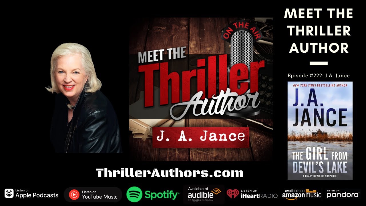 J.A. Jance Interview | J.A. Jance Books | Meet the Thriller Author ...