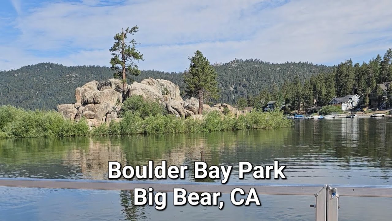 Strolling through Boulder Bay Park in Big Bear, CA with Sydney! July ...