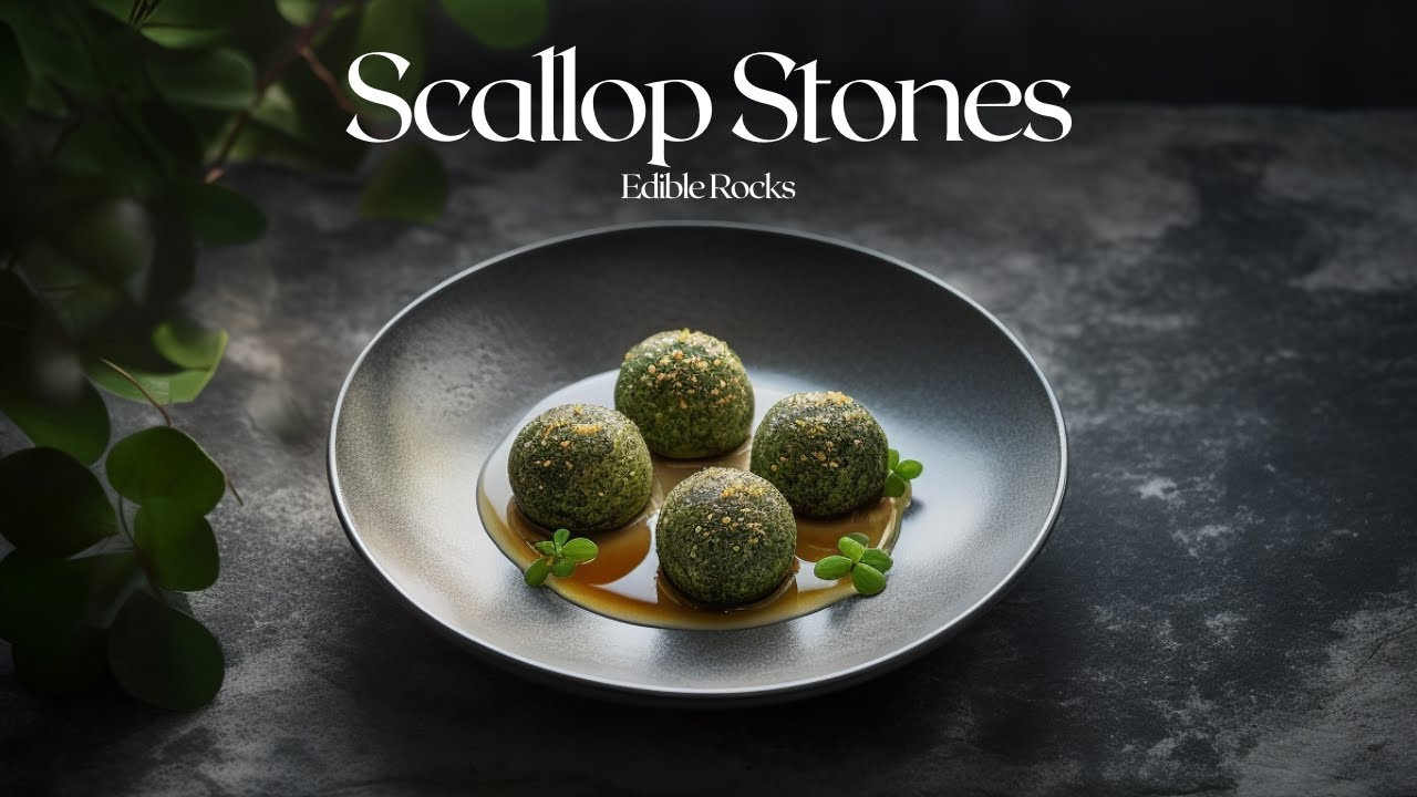 Scallop Stones Unveiled: Seafood's Most Luxurious Delight! 🌊 # ...