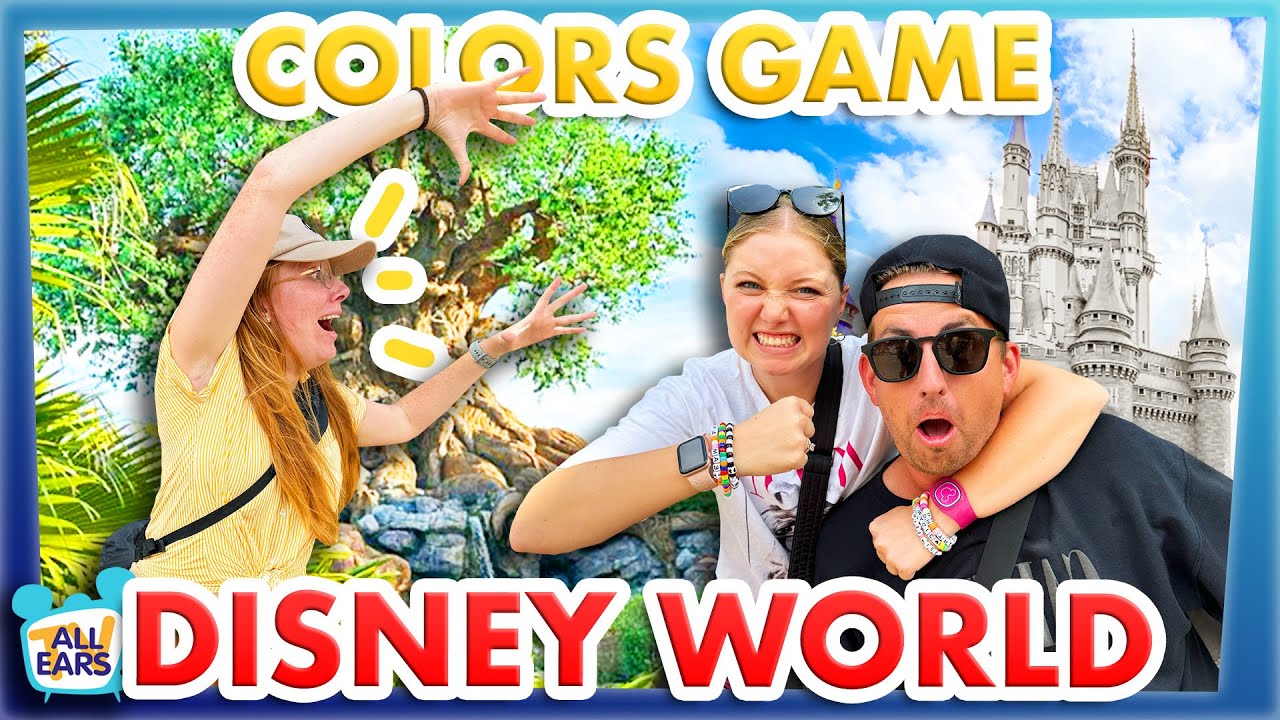 Disney World Colors Game Season FINALE -- COLOR SWAP Challenge - YouTube