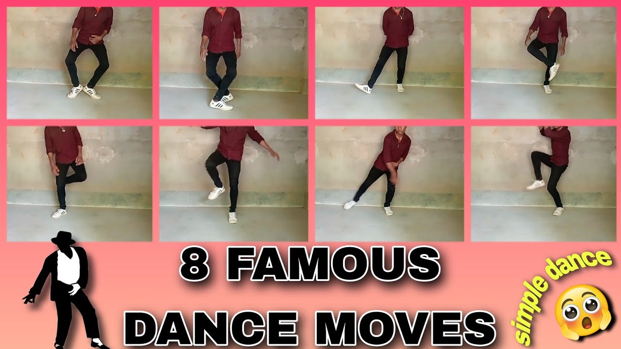 8 Famous Dance Moves || Footwork Tutorial in Hindi || Simple HipHop ...