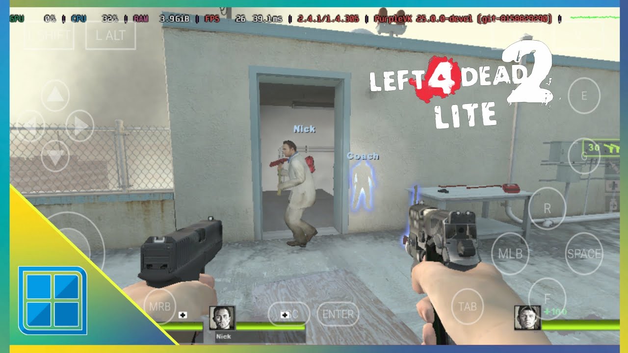 Left 4 Dead 2 Lite Gameplay on Android | Poco F1 | Winlator ...