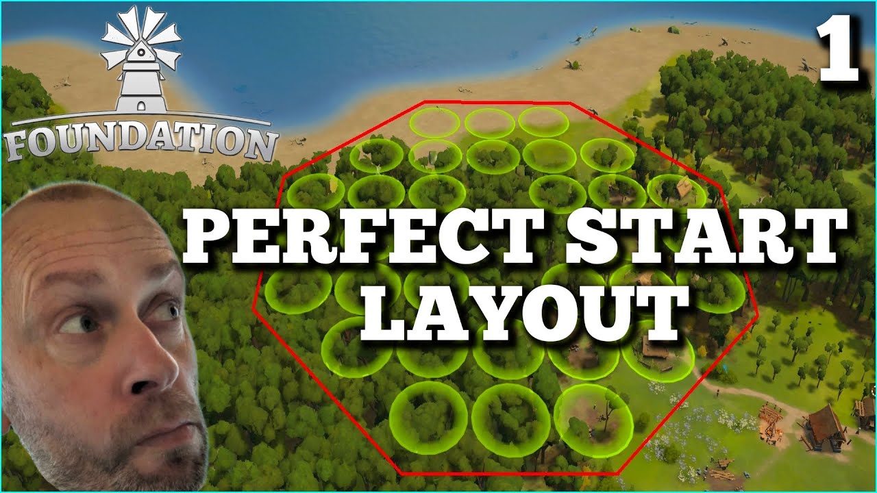 Foundation - The ULTIMATE Starter Layout for a BIG Village - YouTube