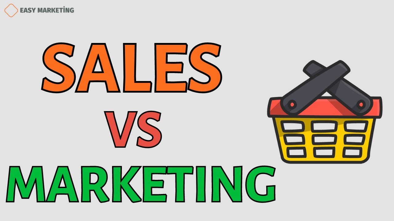 Sales vs Marketing: What is the difference between sales and marketing ...