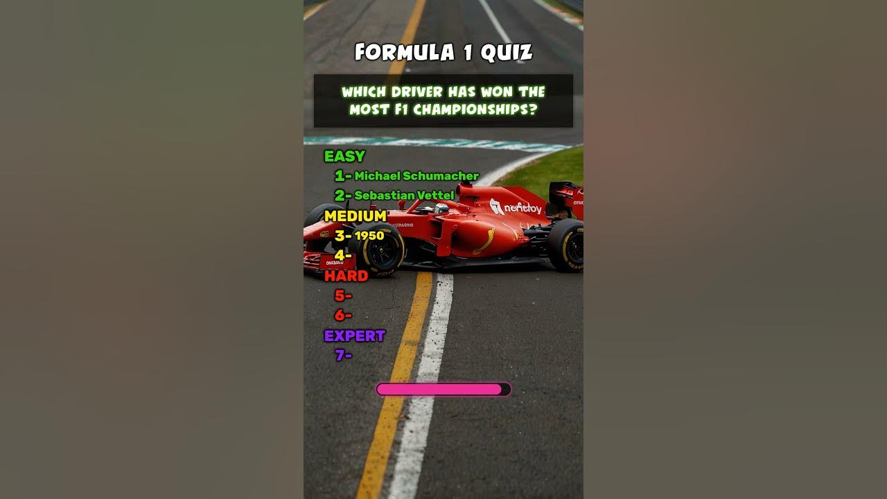 Formula 1 Quiz Part 2 - YouTube