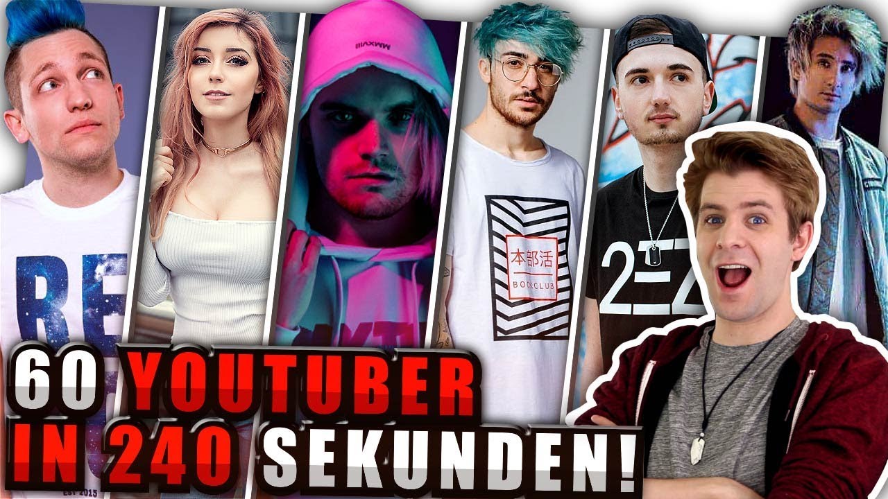 In 240 SEKUNDEN alle deutschen YOUTUBER bewerten! - YouTube