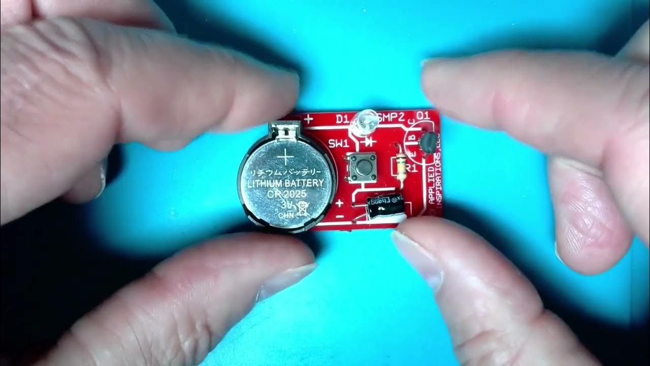 Learn to Solder - Time Delay LED Circuit - YouTube