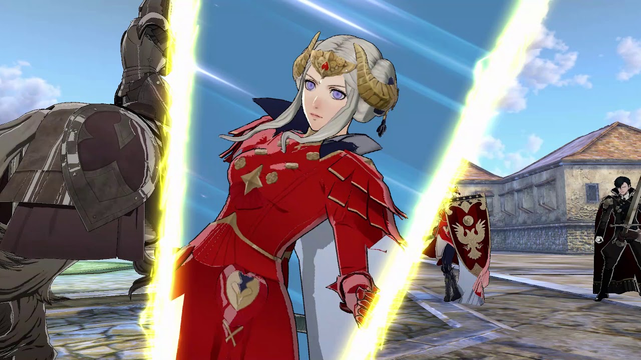 Fire Emblem Three Houses Edelgard Armored Lord Critical feat. Aymr ...