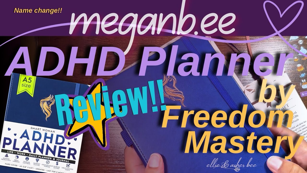 ADHD Planner by Freedom Mastery | Review! - YouTube