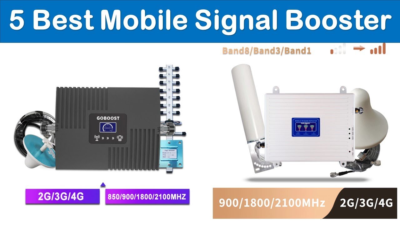 Top 5 Mobile Signal Booster Review | Best Signal Booster 2020 - YouTube