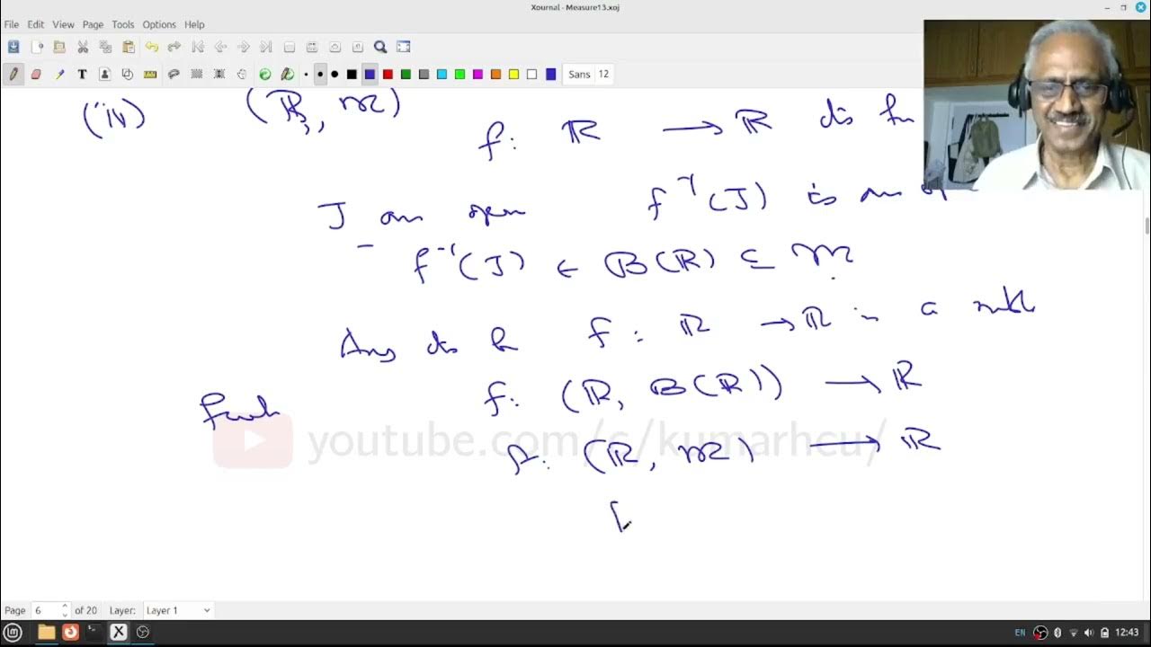 Measure Theory 13: Measurable Functions-1 - YouTube