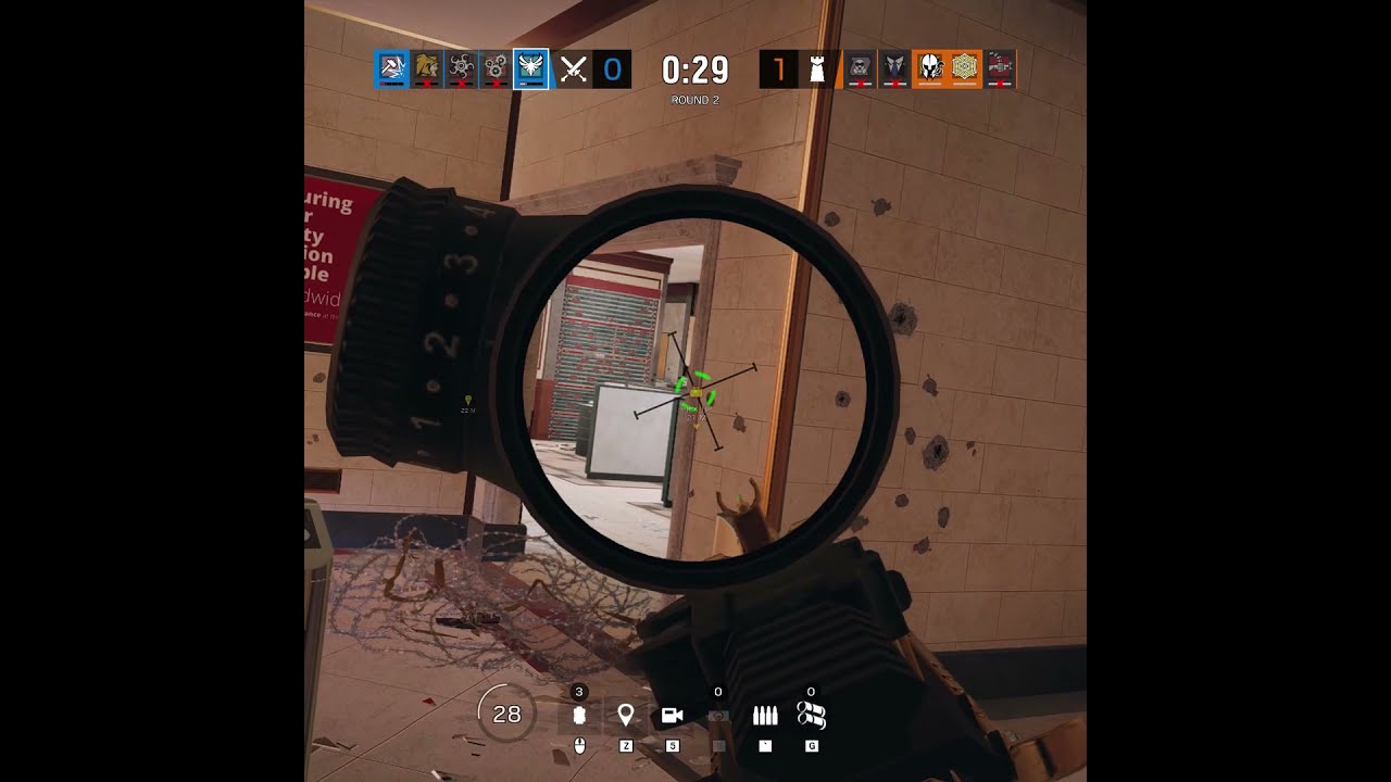 'Balanced' Hitboxes in Rainbow Six: Siege - YouTube